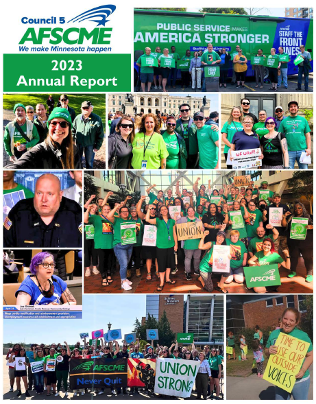 2023 Year End Report | AFSCME Union Hall
