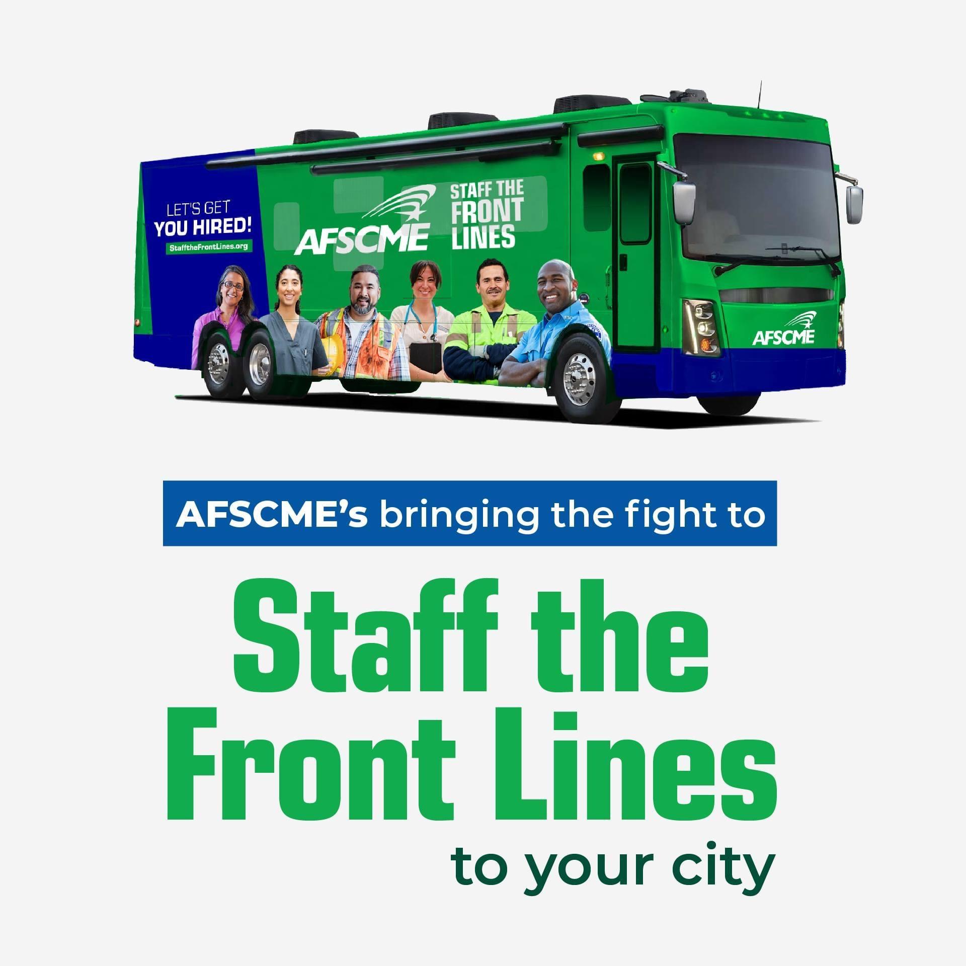 Staff the Front Lines Tour! | AFSCME Union Hall